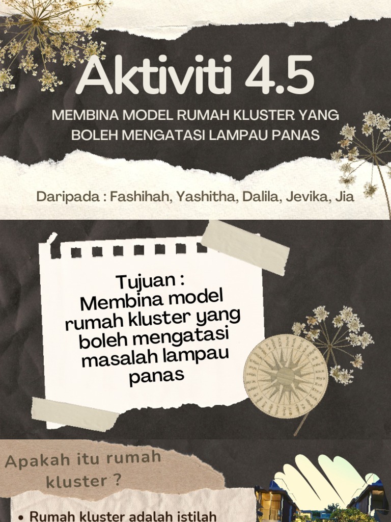 Brown and Beige Minimalist Vintage Scrapbook Self Introduction ...