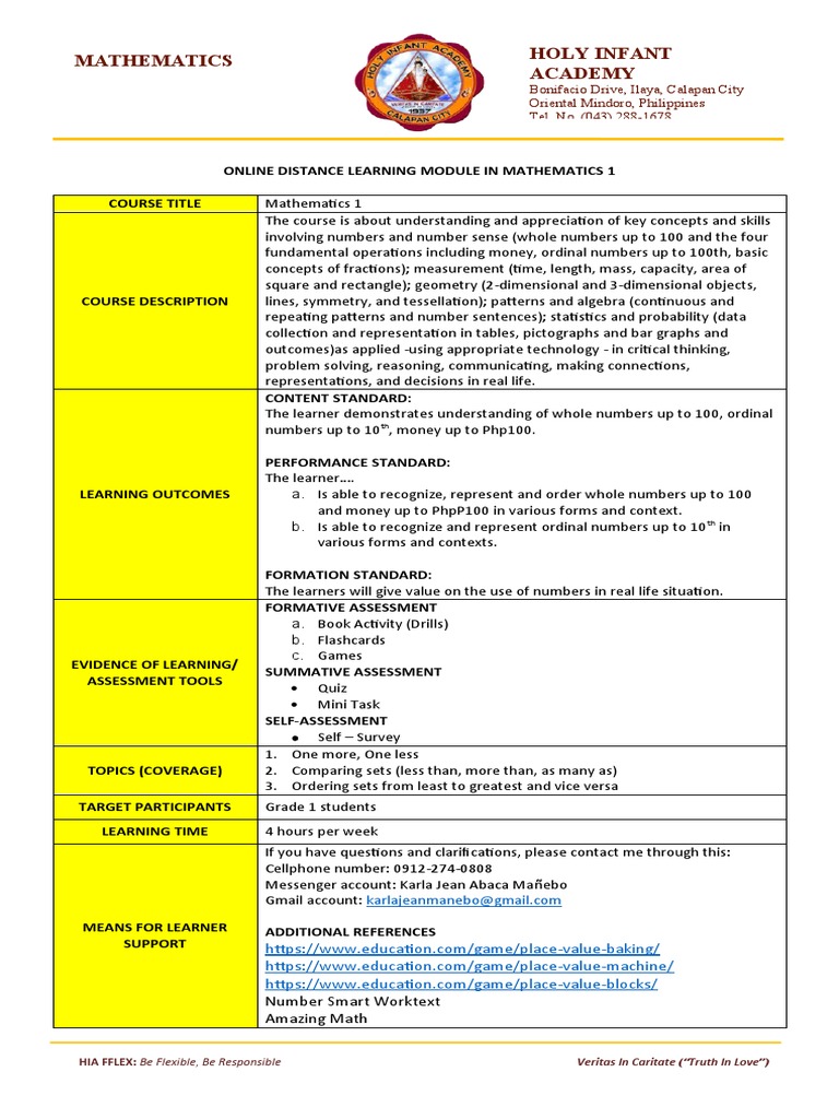 Odlm - Week 3 | Download Free PDF | Learning | Mathematics
