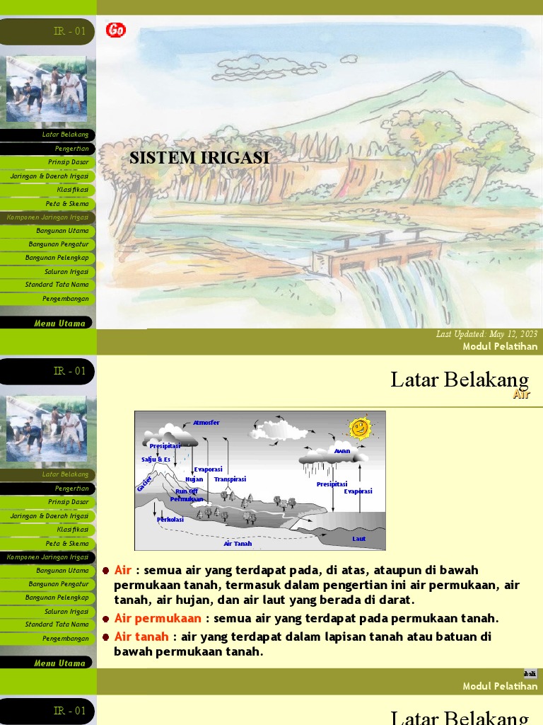 Sistem Jaringan & Daerah Irigasi | PDF