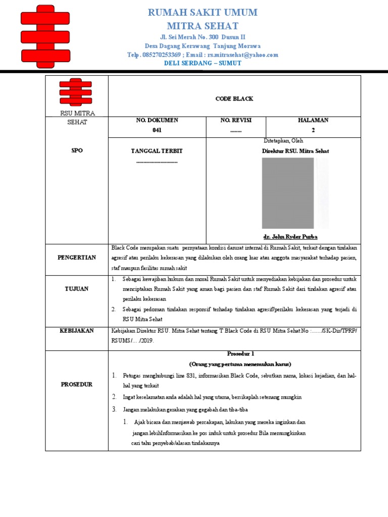 Spo Black Code | PDF