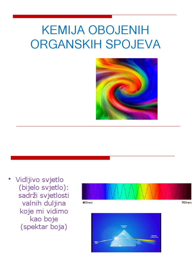 Kemija Oboj Org Spoj 1 | PDF
