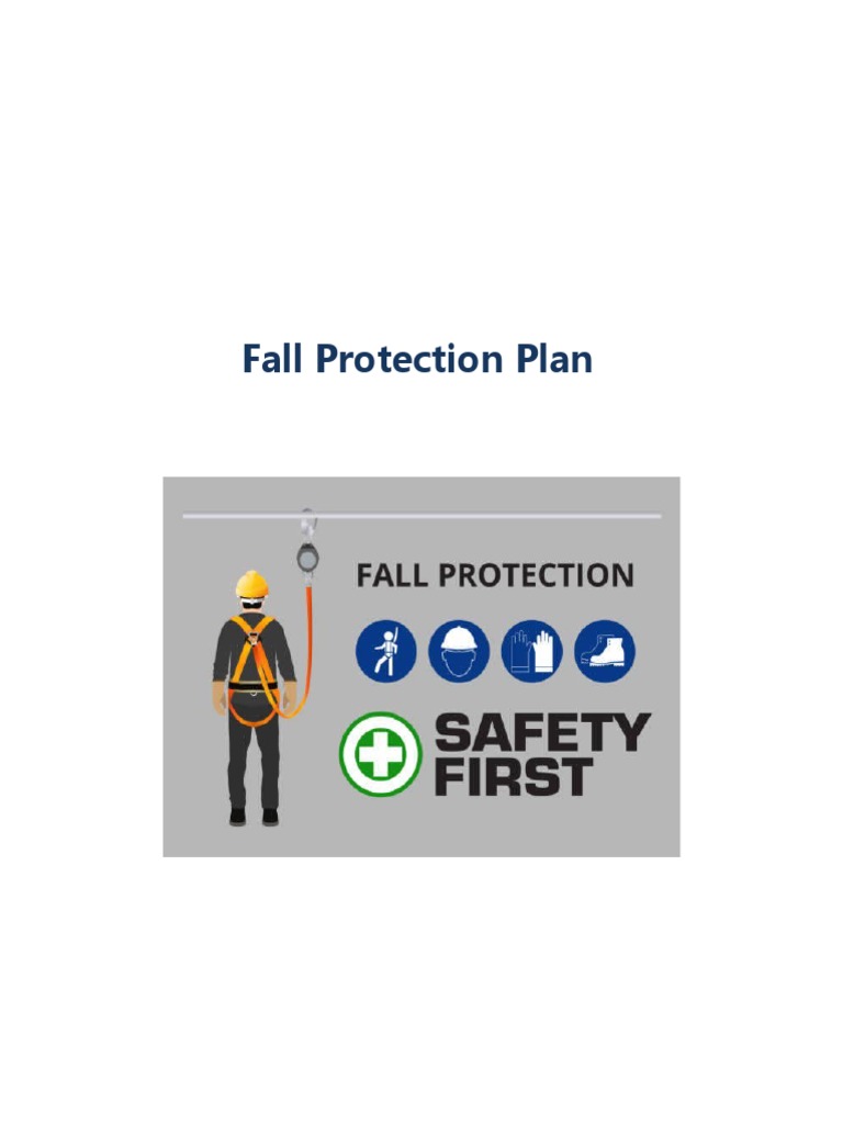 Fall Protection Plan Rev 00 | PDF | Stairs | Occupational Safety And ...