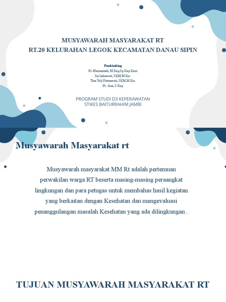 MMRT 2 PK Komunitas | PDF