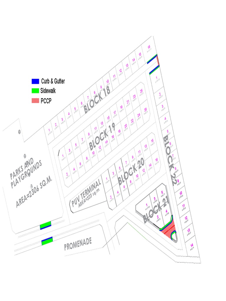 BLOCK 21 Proposed Road (FOR CONS) - Model | PDF