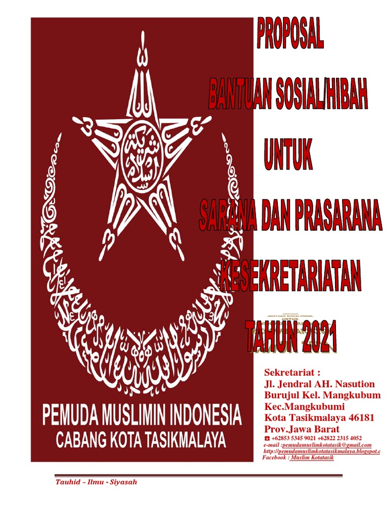 Contoh Proposal PMI PDF | PDF