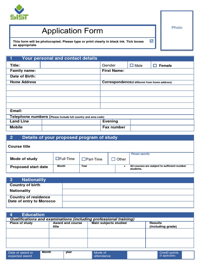 SIST-Application-Form- | PDF