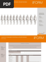 Alvanon Men's Size Conversion Chart | PDF | Sports