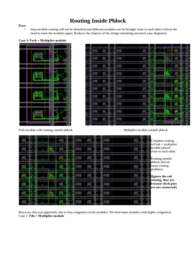 Routing Inside Pblock - Odt | PDF | Routing | Computer Engineering