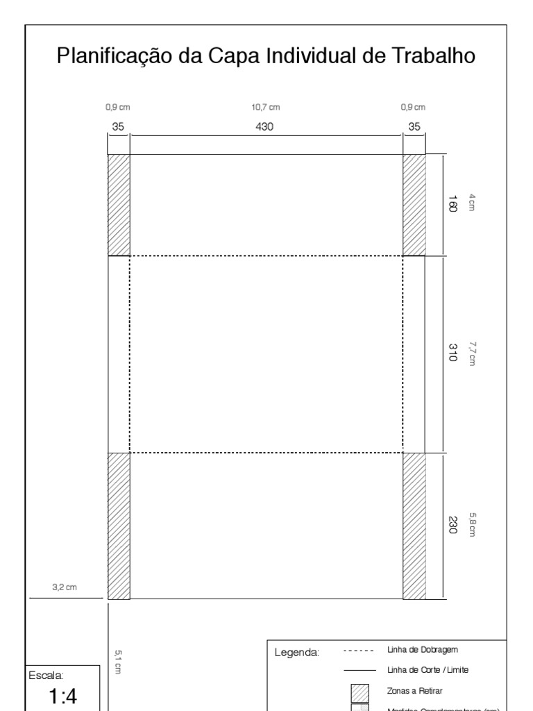 Projecto de Planificação da Capa Individual de Trabalho