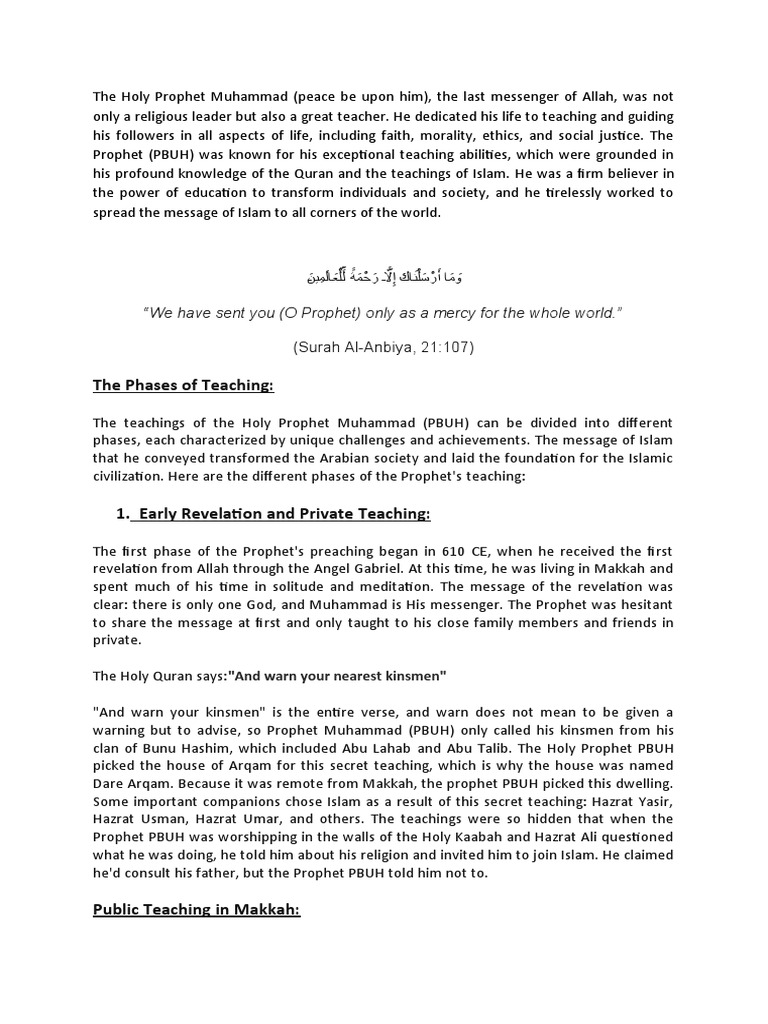 Introduction Islamiat | Download Free PDF | Muhammad | Abrahamic Religions