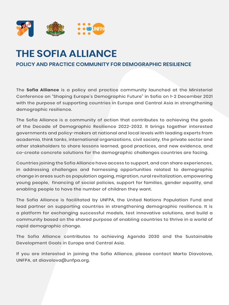 Sofia Alliance PDF | PDF