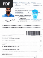 Passport Anirudh | PDF