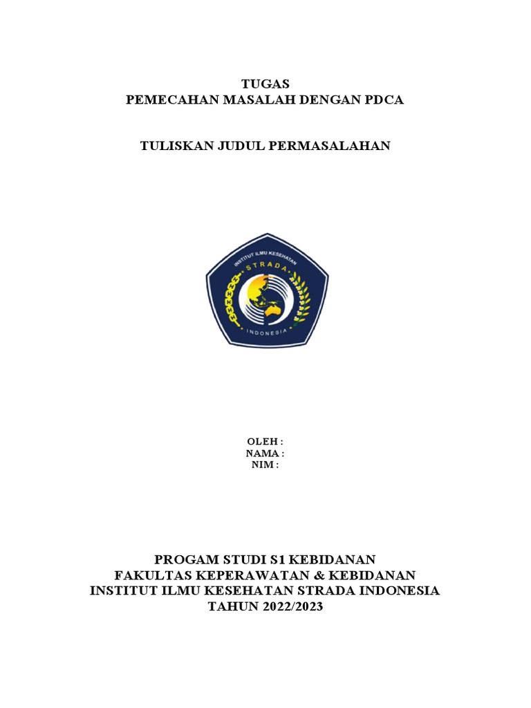 Tugas Pemecahan Masalah Dengan Teknik Pdca | PDF