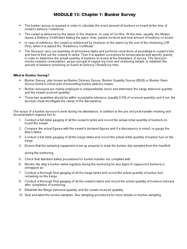 Module 13 - Chapter 1 - Bunker Survey | PDF | Science & Mathematics ...