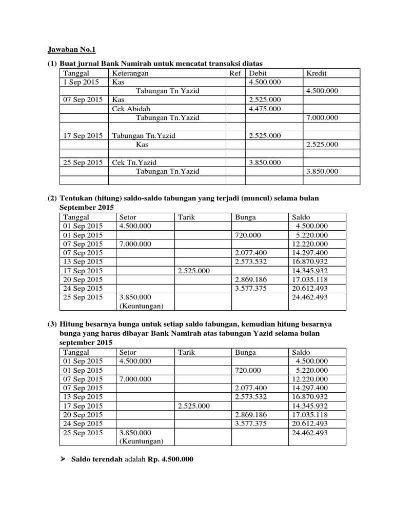 Jawaban Soal MID | PDF