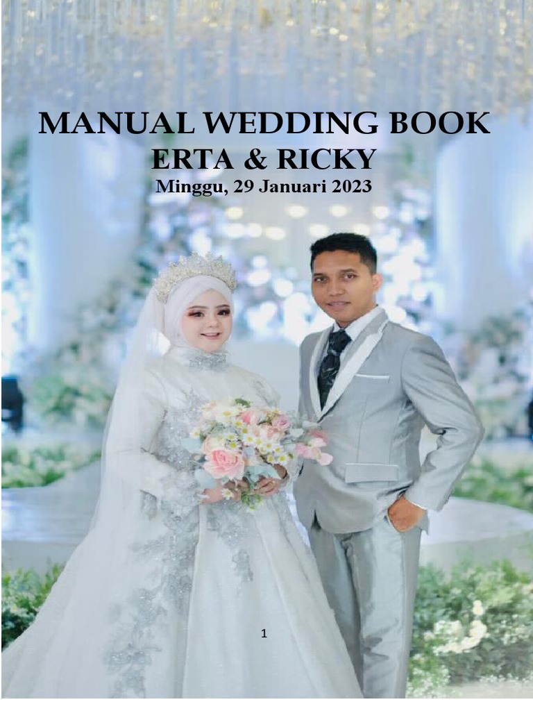 Manual Pernikahan Erta & Ricky | PDF