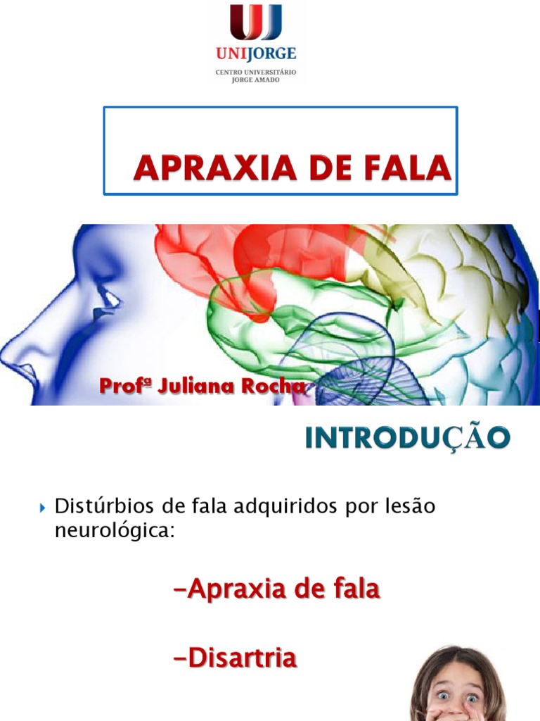 Apraxia de Fala: Conceitos e Terapias | PDF | Neurociência | Linguística