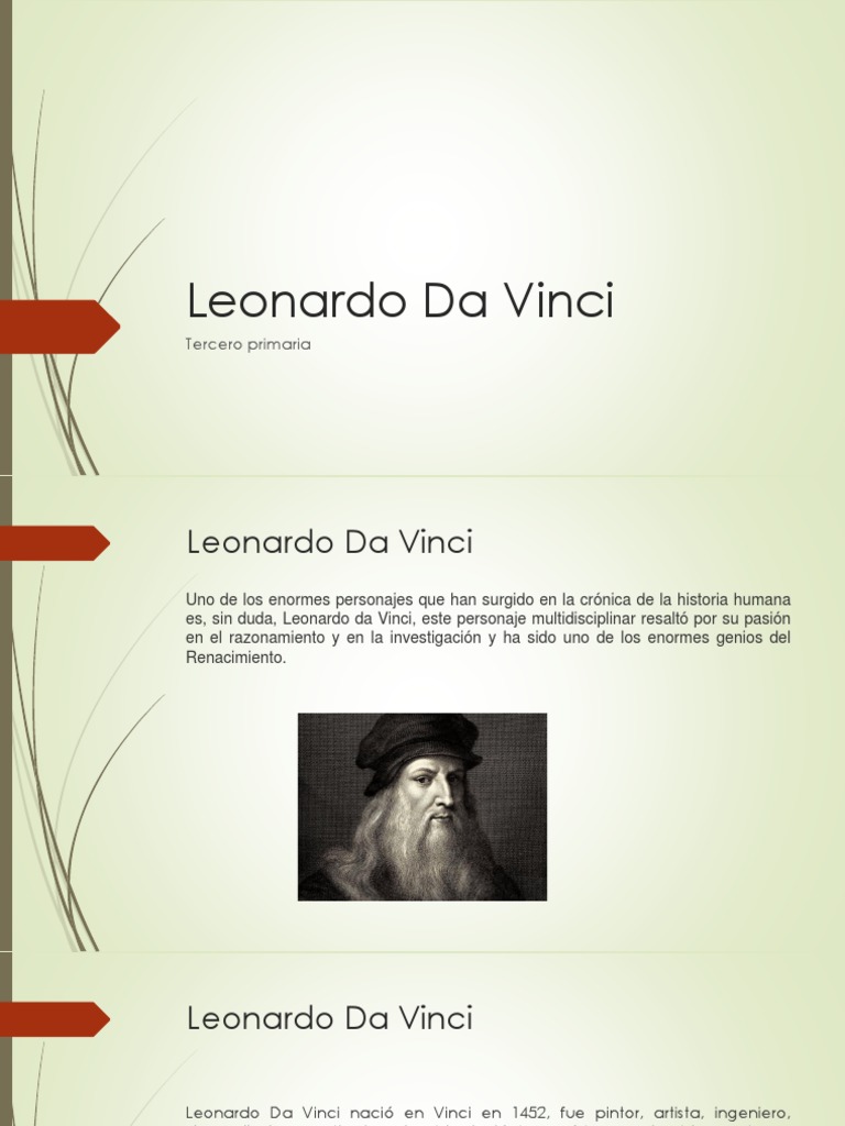 Leonardo Da Vinci | PDF