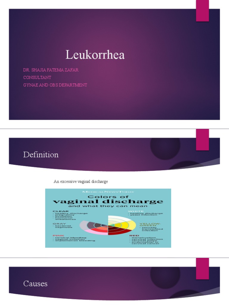 Leukorrhea | PDF | Wellness