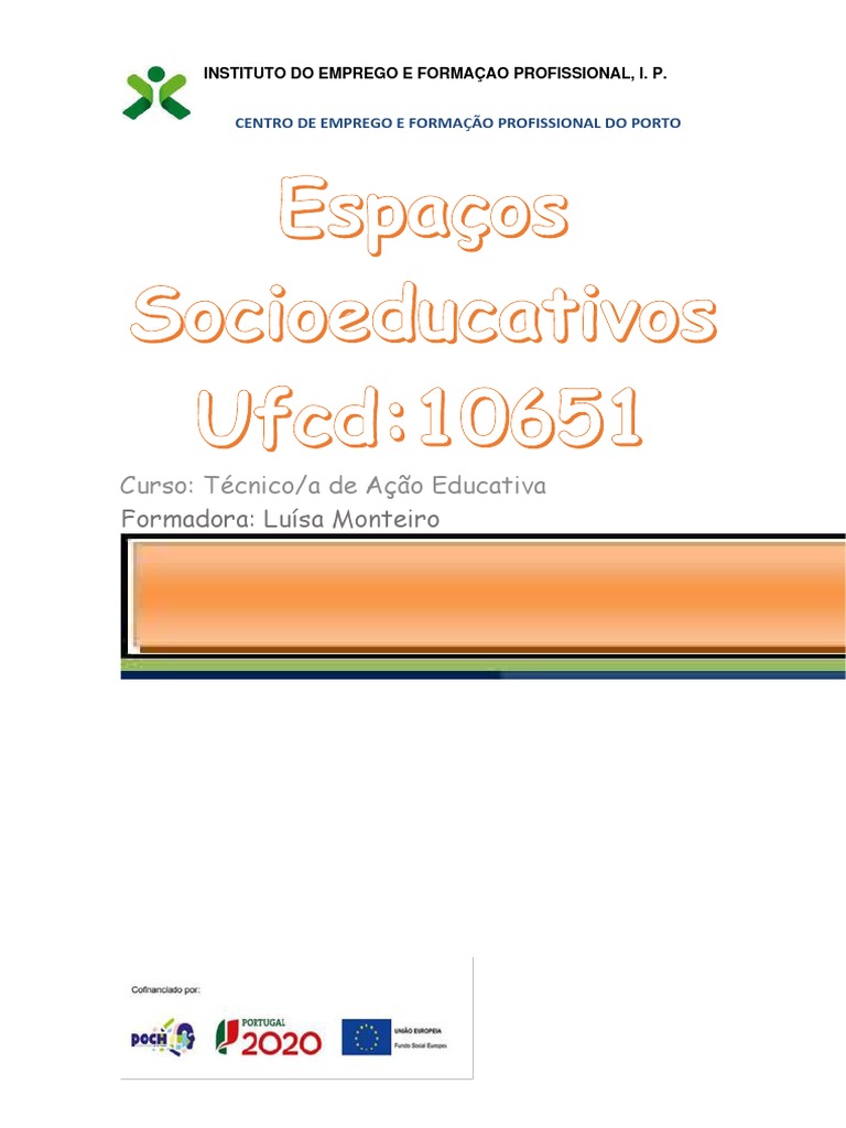 Ufcd Manual 10651 | PDF | Família | Desenvolvimento profissional