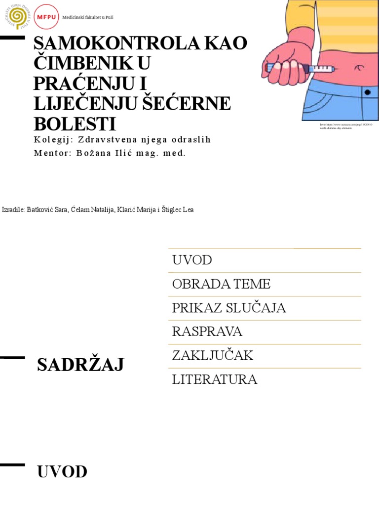 Samokontrola ŠB Preza | PDF