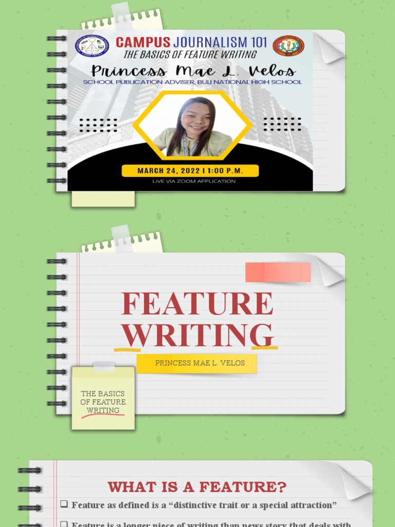 Feature Writing | Download Free PDF | News