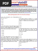 BODMAS 50 Hard Level Questions With Solutions | PDF