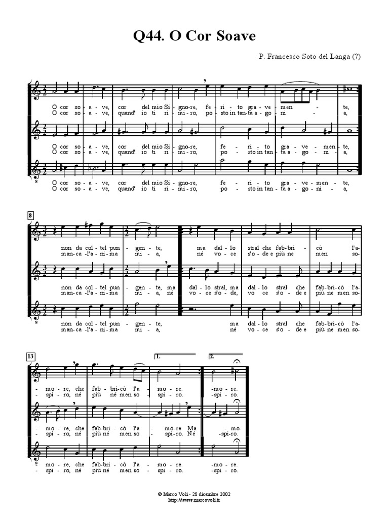 O Cor Soave - A PDF | PDF