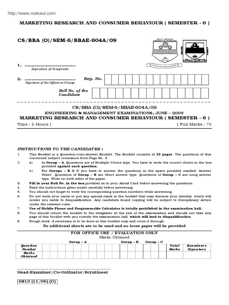 Consumer Behavior | PDF | Marketing Research | Marketing