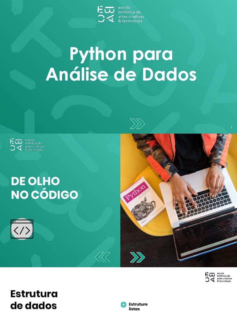 Python para Analise de Dados M2 de Olho No Codigo PDF | PDF