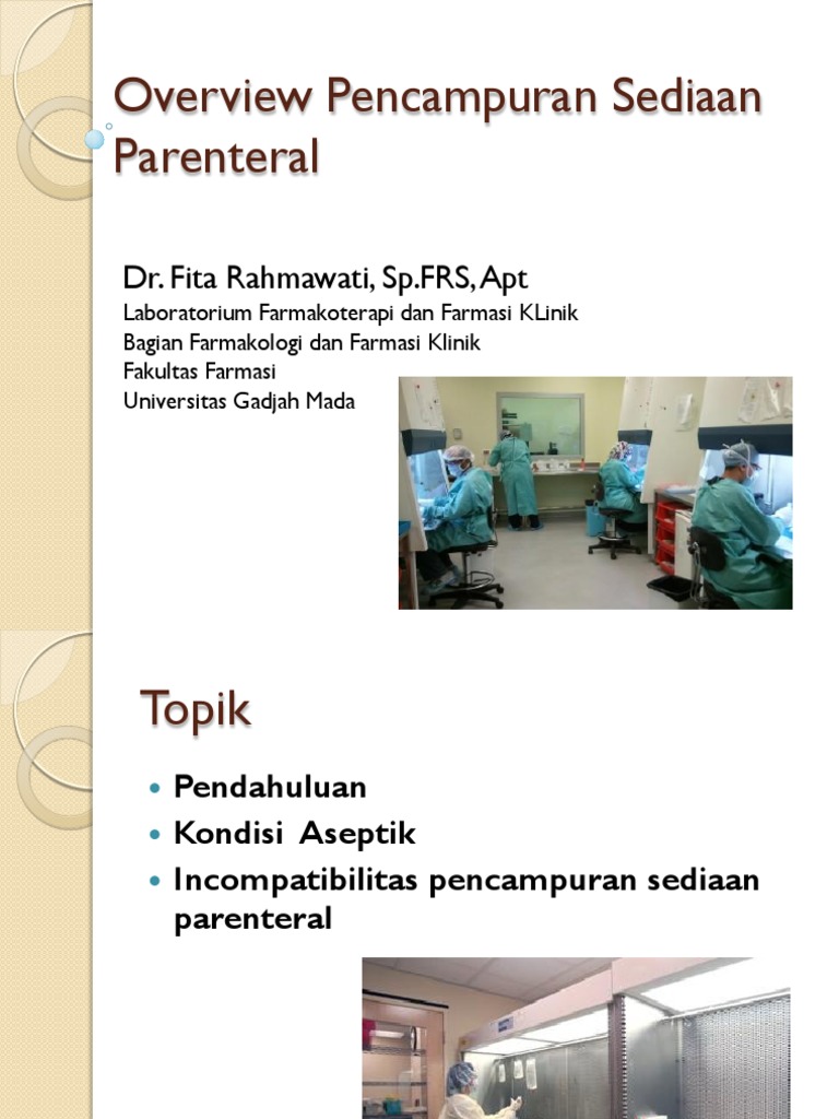 Inkompatibilitas Obat Parenteral | PDF