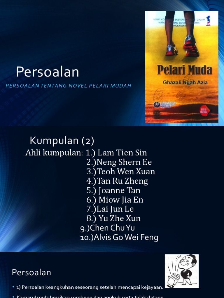 Persoalan Novel Pelari Muda | PDF