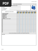 Check List de Betoneira | PDF