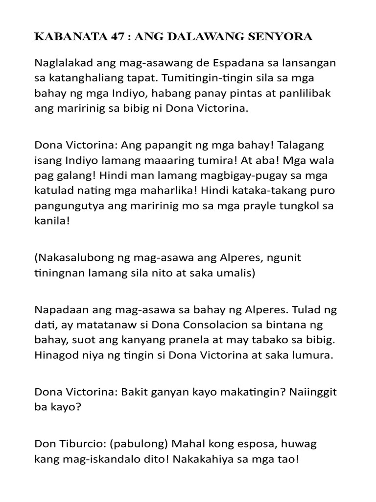 Kabanata 47 | PDF
