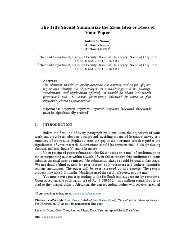 [SiELE] Template updated 2023 | PDF | Apa Style | Citation