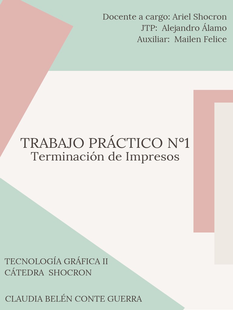 TP 1 Tecno 2 | PDF