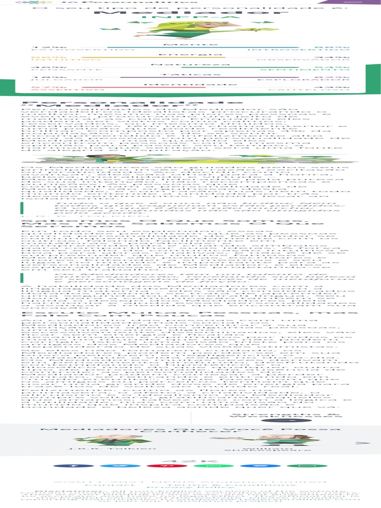 Personalidade "Mediador" (INFP) 16personalities PDF | PDF