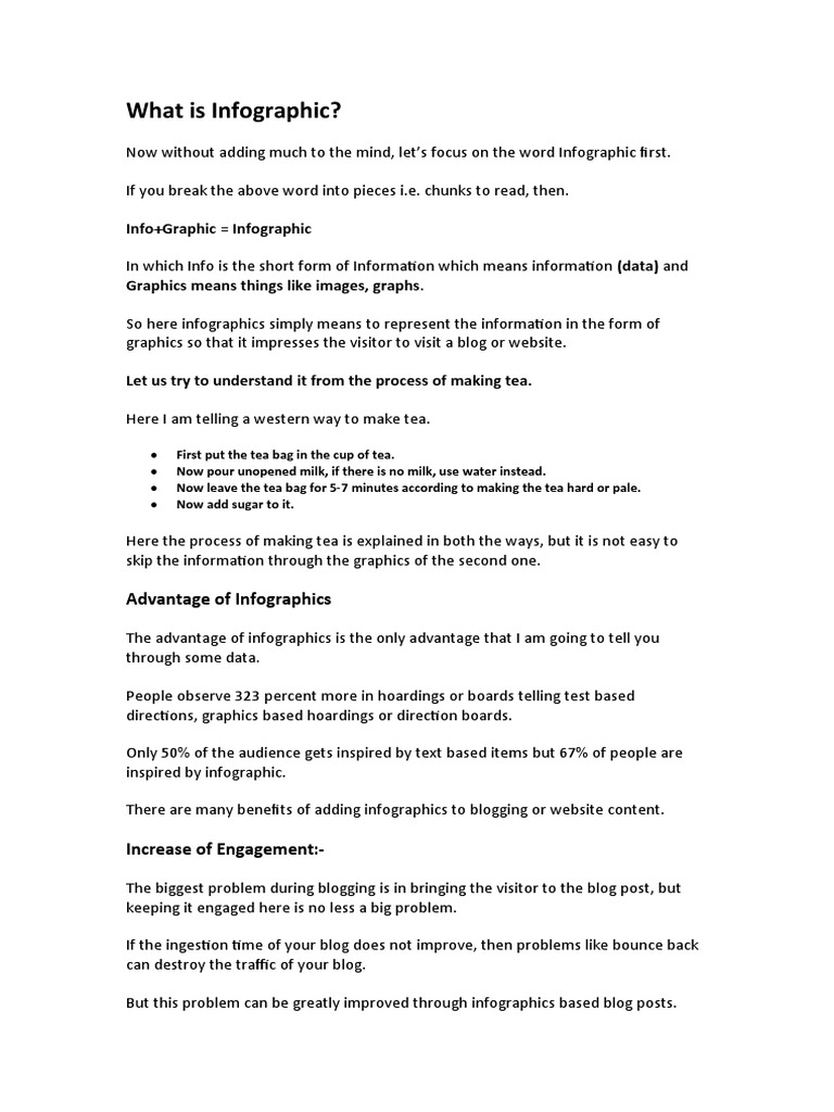 What Is Infographic | PDF | Infographics | Popular Culture & Media Studies