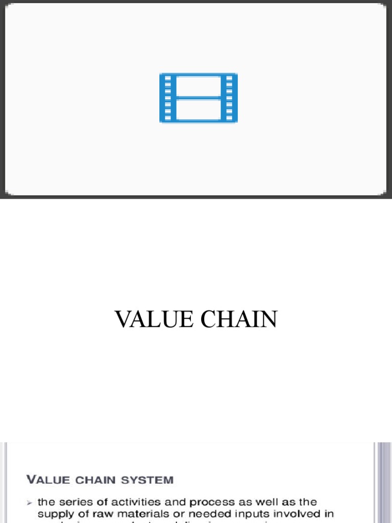 Value Chain | PDF