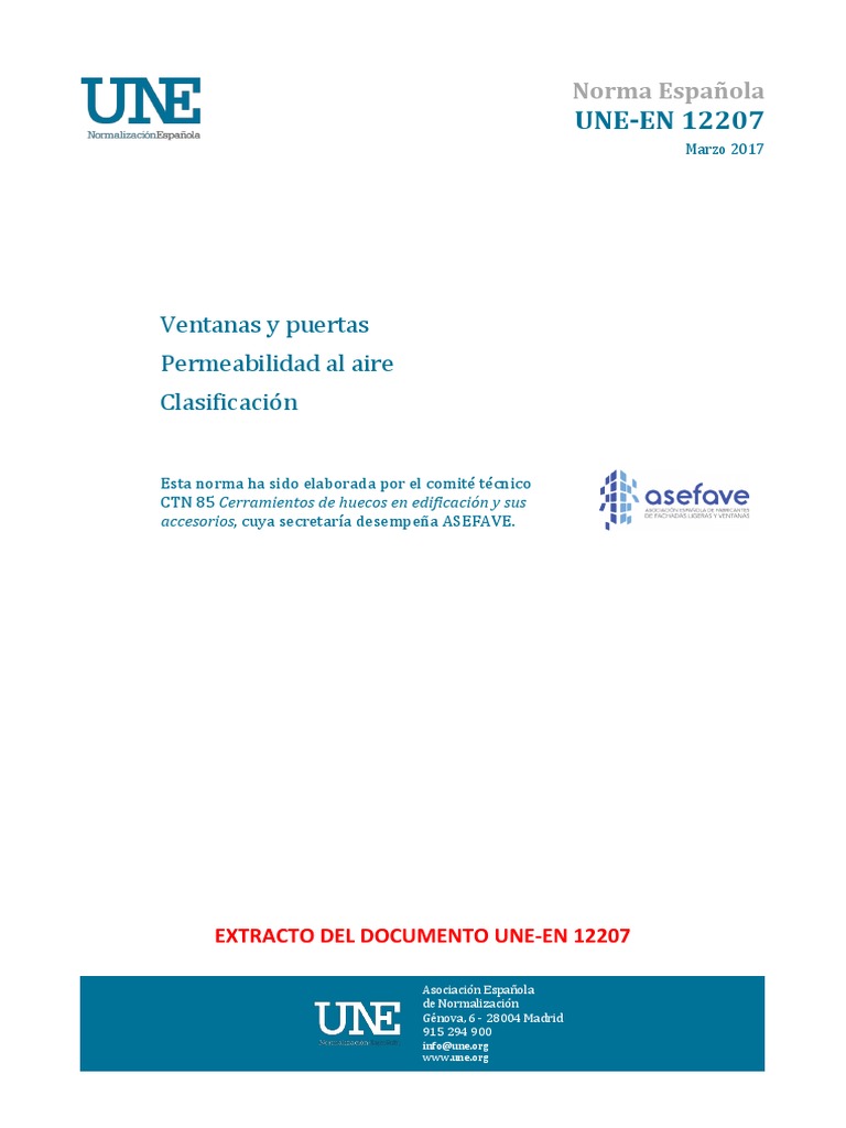 (Ex) Une-En 12207 2017 | PDF