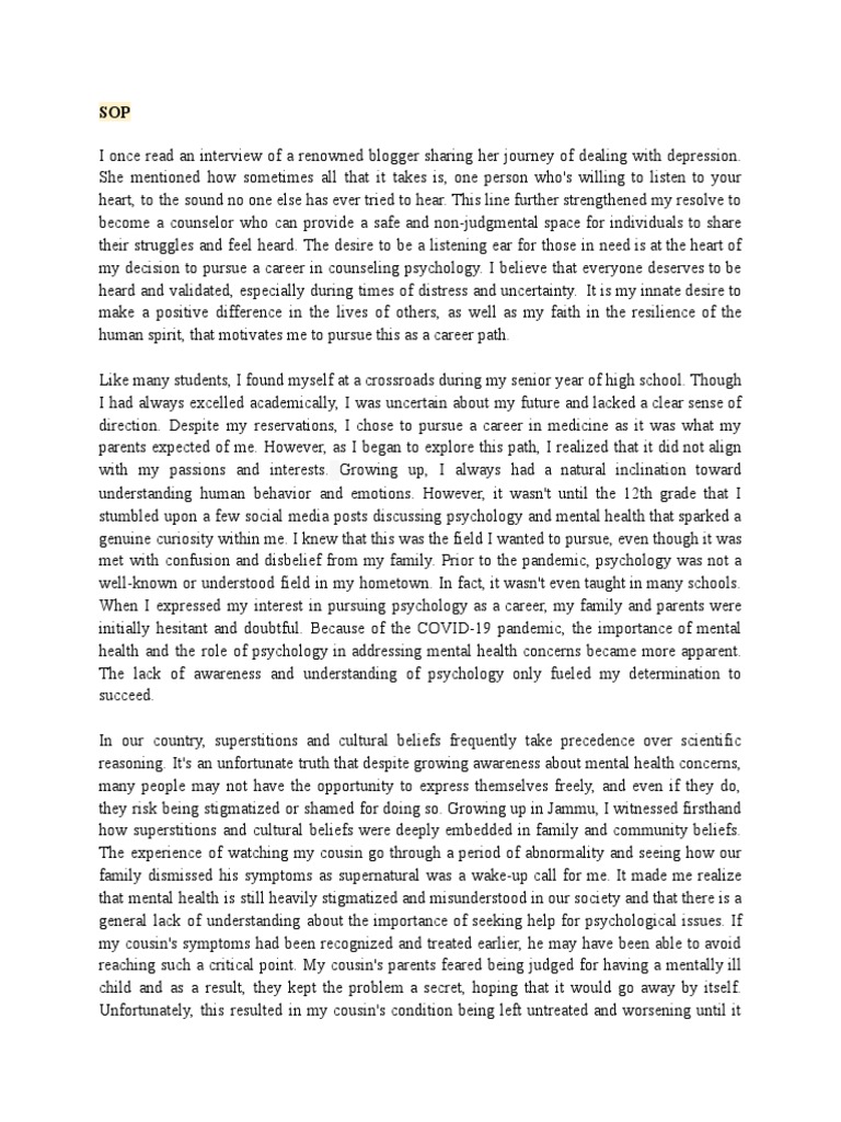 Tiss Daf Final PDF | PDF | Psychology | Mental Health