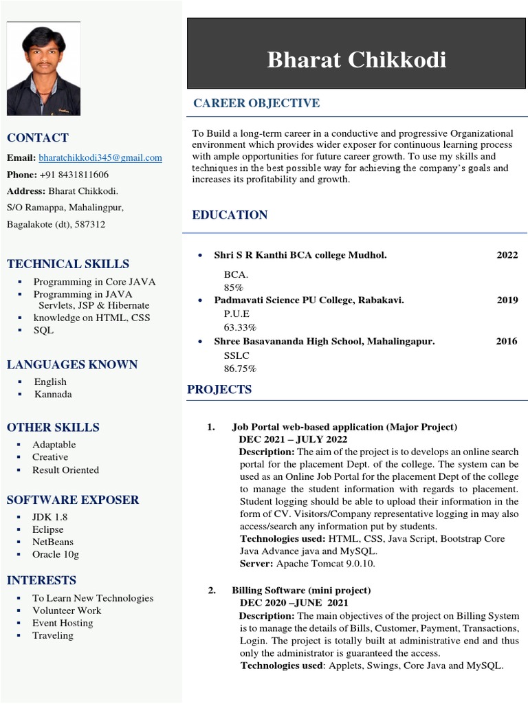 Naukri BharatRC 9082123 - 01 00 - 1 | PDF | Java (Programming Language ... Naukri BharatRC 9082123 - 01 00 - 1 | PDF | Java (Programming Language ...