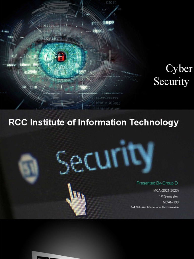 Cyber Security | PDF | Security | Computer Security