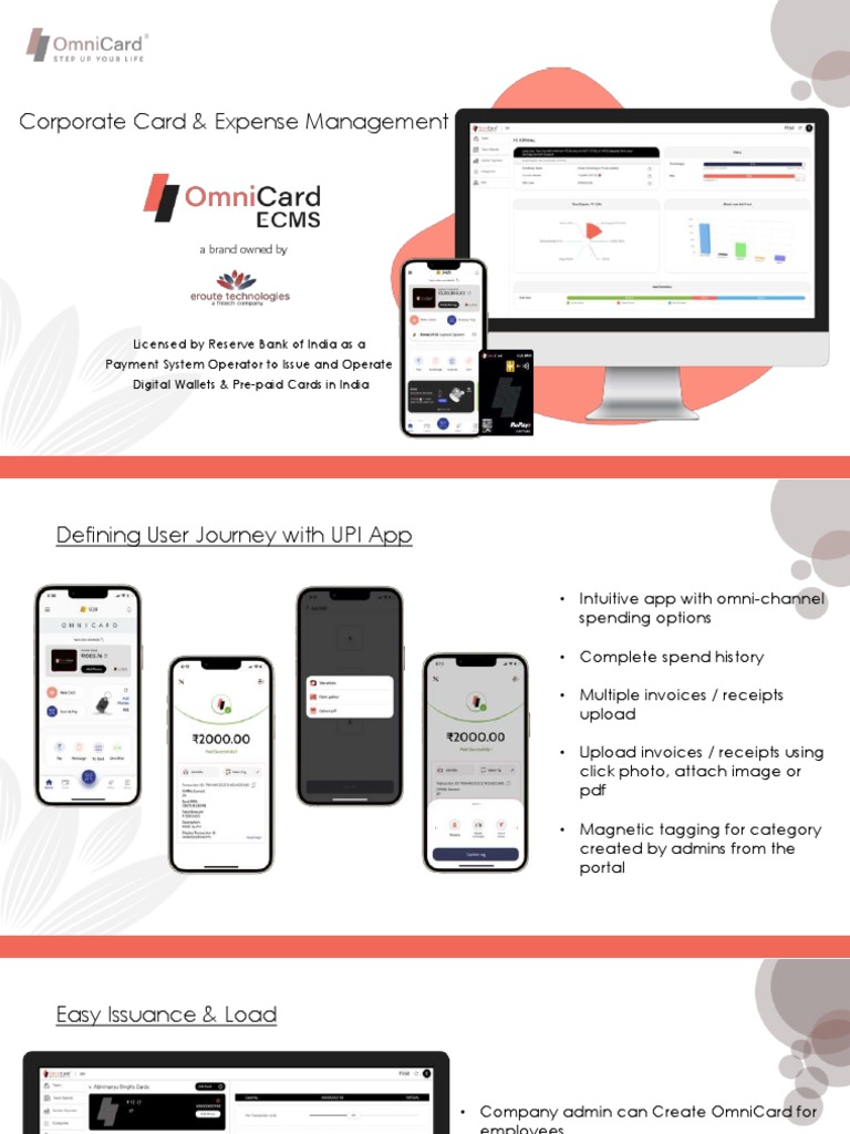 OmniCard The best Spend Management Platform for Indian Businesses | PDF ...