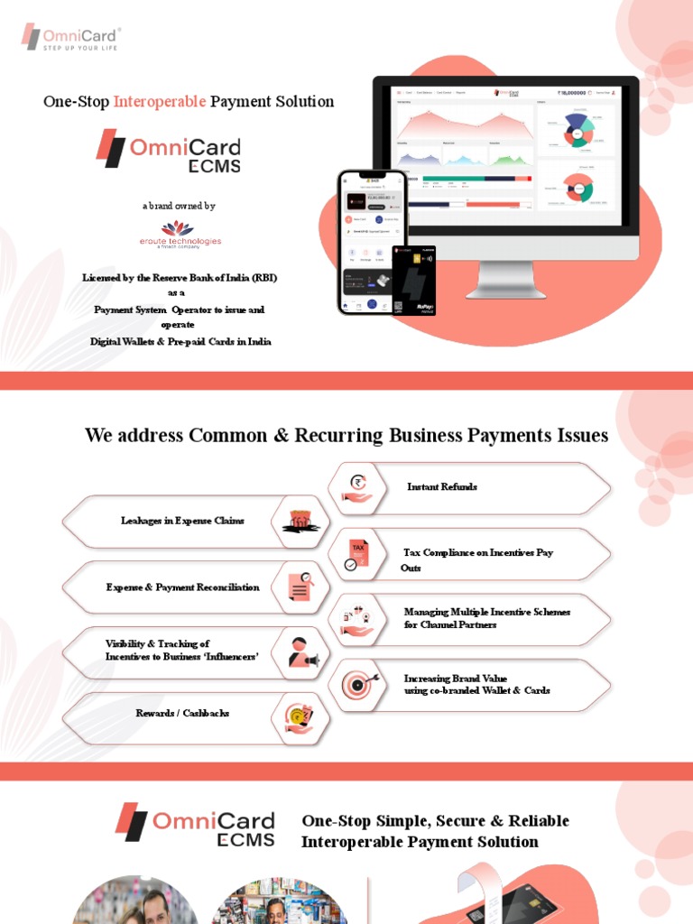 OmniCard ECMS | PDF | Banking Technology | Payments