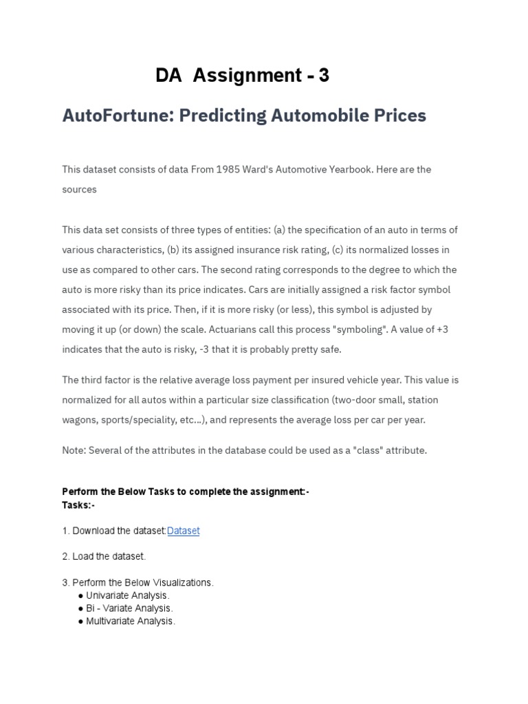 DA Assignment 3 | PDF