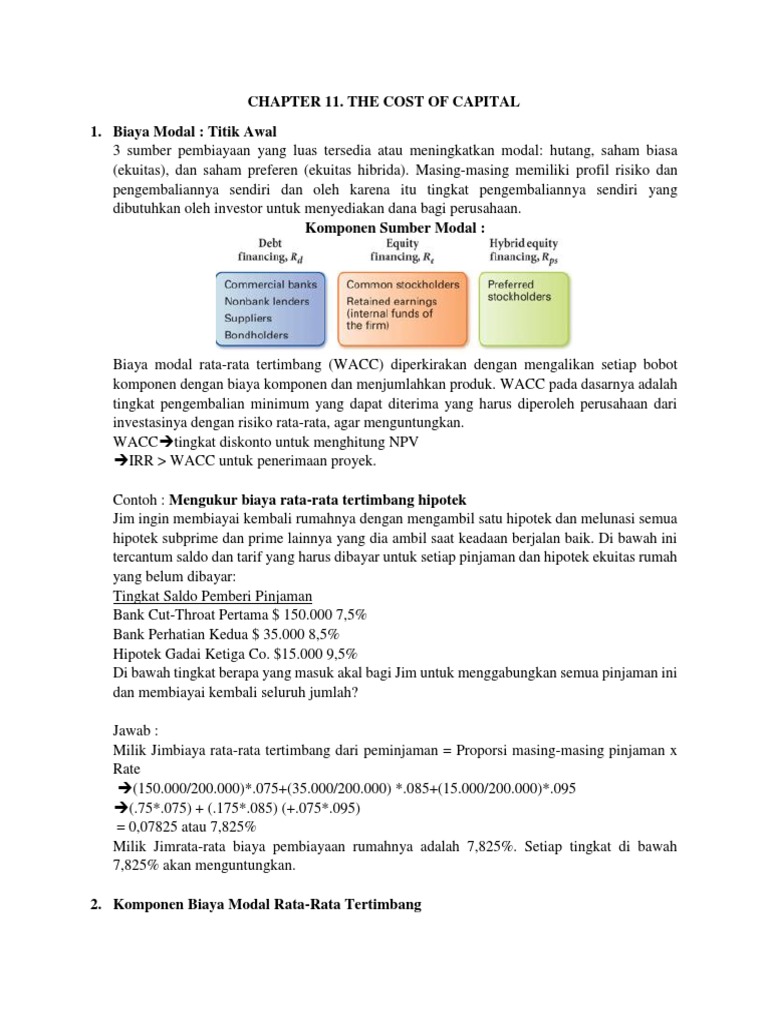 Resume Chapter 11 | PDF