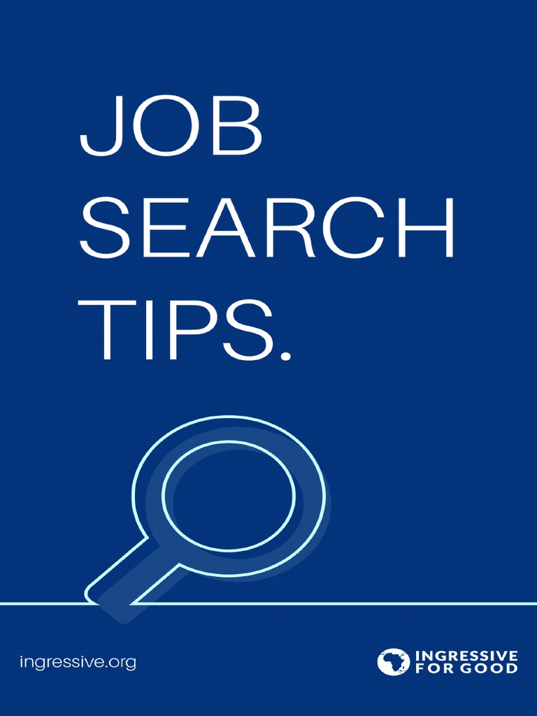 I4G Job Search Tips PDF | PDF | Recruitment