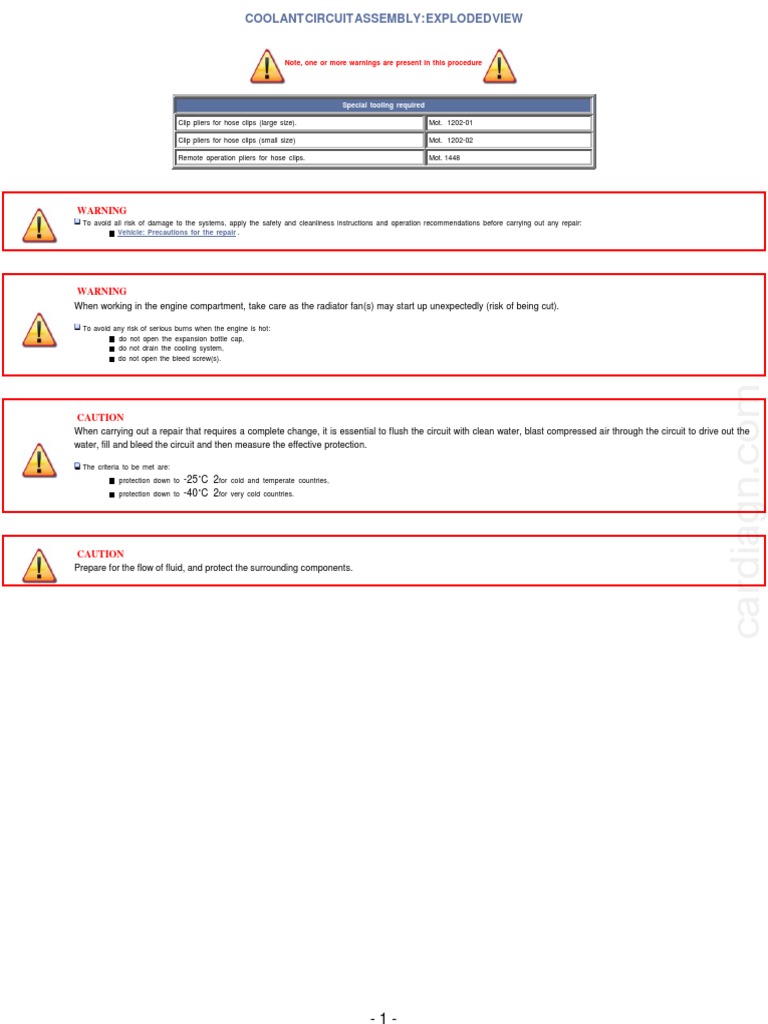 Cooling System Pdf Radiator High Voltage