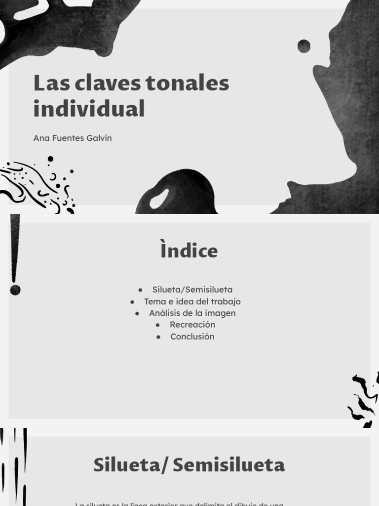 Claves Tonales Individual PDF | PDF | Sombra | Óptica